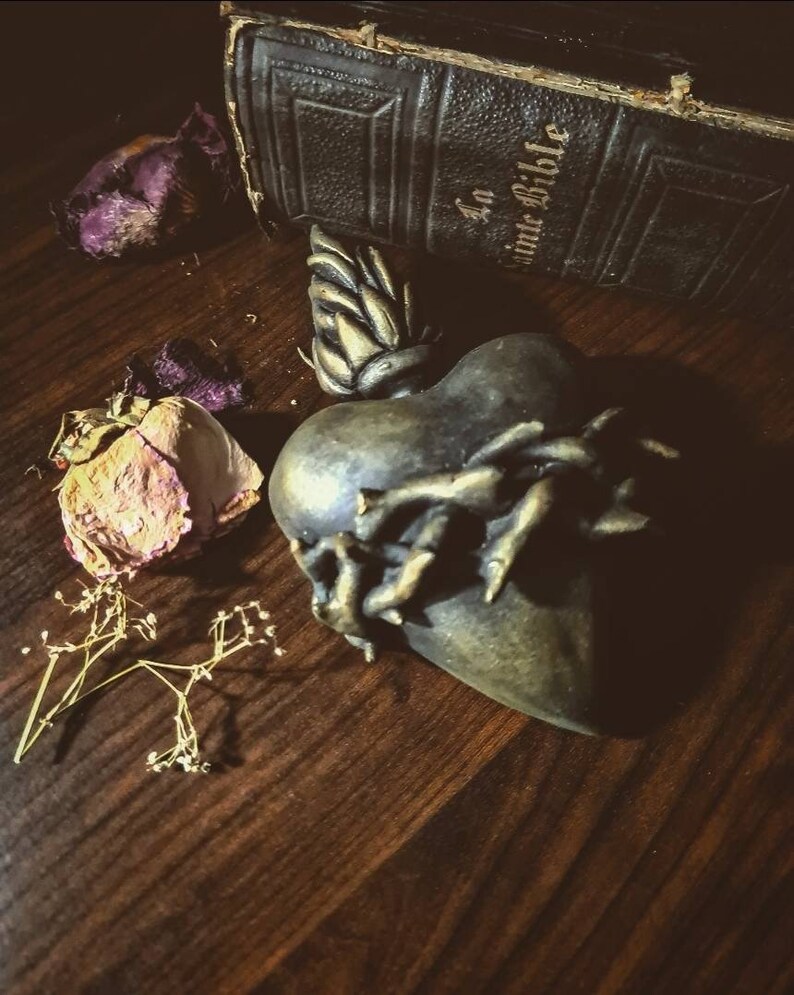 Sacred Heart Occult Gothic Home Decor | Etsy