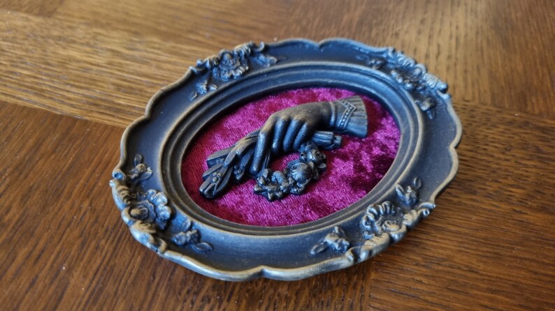 Victorian Mourning Hand Flower Home Decor - Etsy