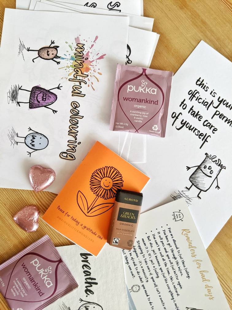 Period Pamper Self Care Package for Anxiety, Stress Relief During ...