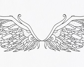 Premium coloring pages for adults by DoaaMoazPrints on Etsy