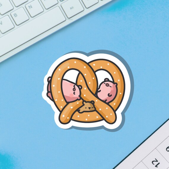 Pretzel Vinyl Sticker Paper, Party & Kids Materials Craft Supplies ...