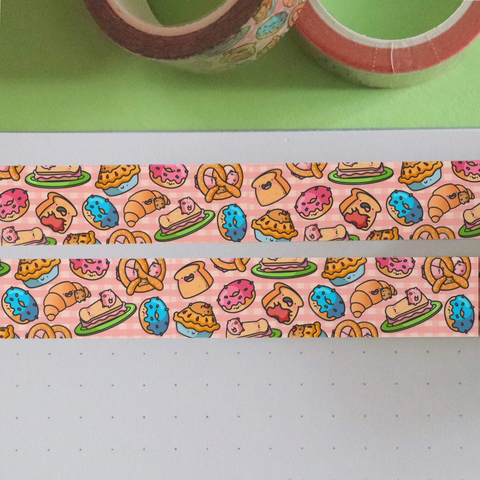 Bakery Washi Tape | Kawaii Stationery | Cute Cakes Washi Tape ...