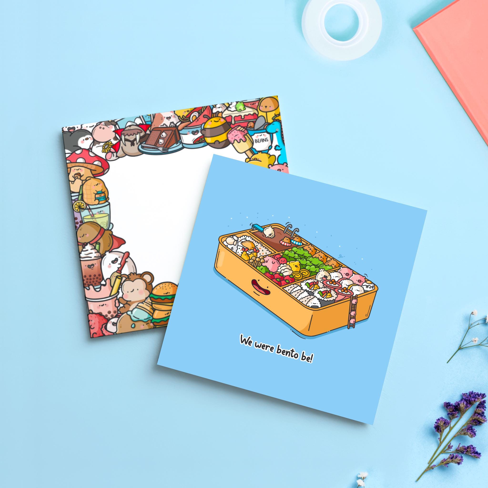 Bento Box Card | Cute Card, Friendship | Cards for Her, Cards for Him ...