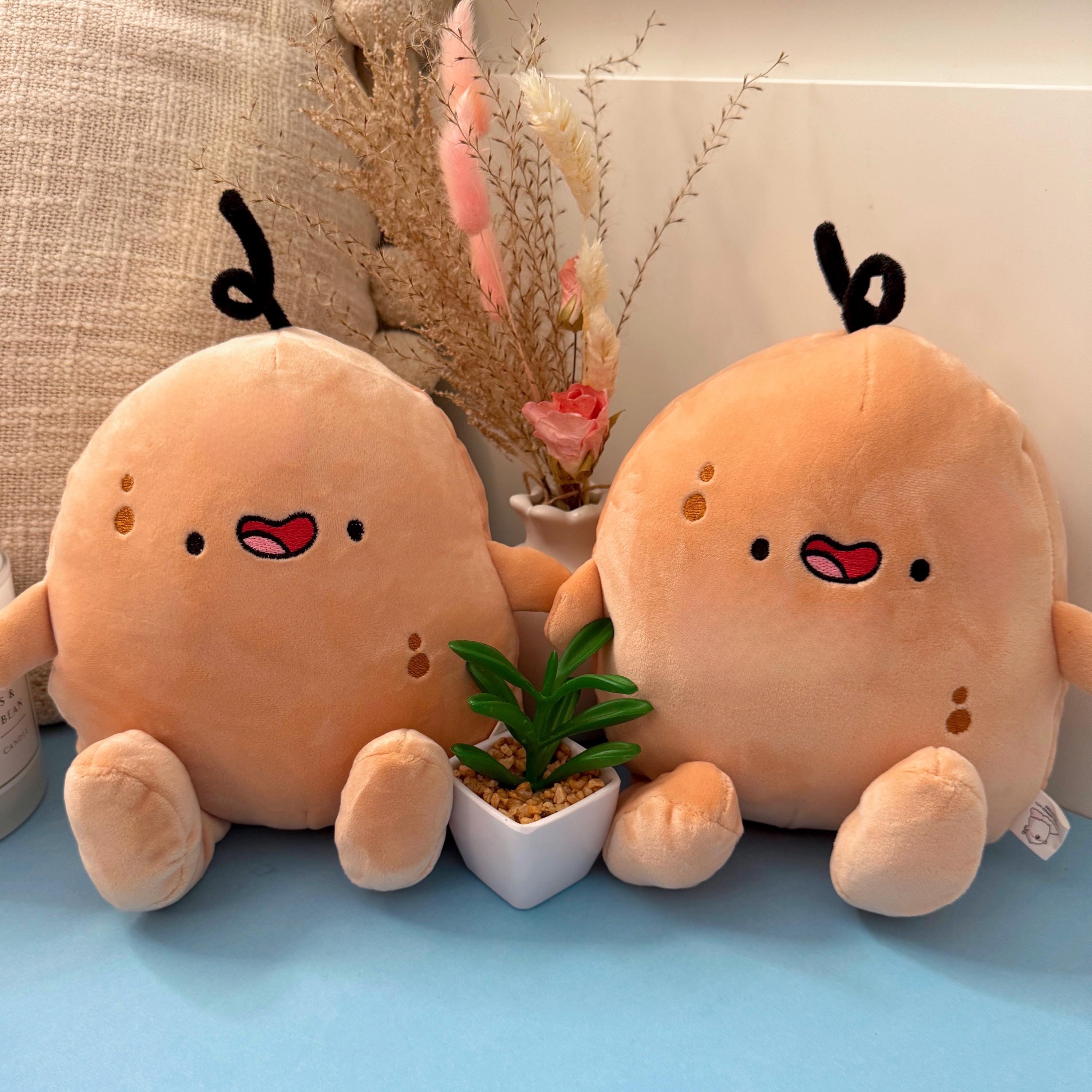 Potato Plush Toy – Cute Kawaii Plushie With Hair and Dangly Feet | 20cm ...