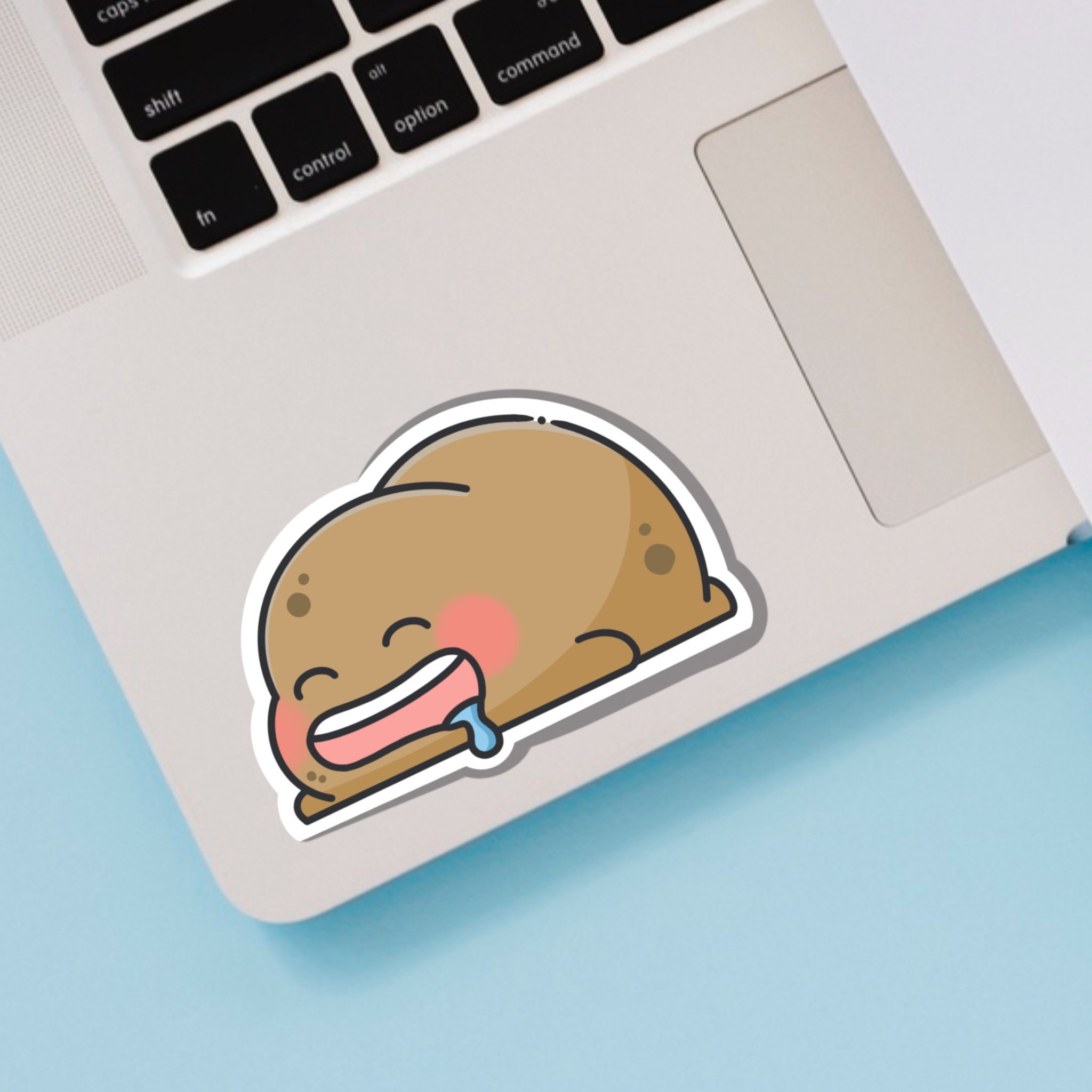Sleeping Potato Vinyl Sticker Kawaii Sleeping Spud Stickers | Etsy UK