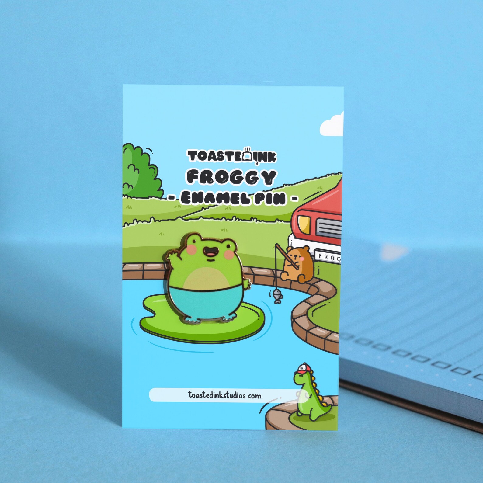 Frog Enamel Pin | Kawaii Animal Pin | Rose Gold Frog | Hard Enamel Pin ...