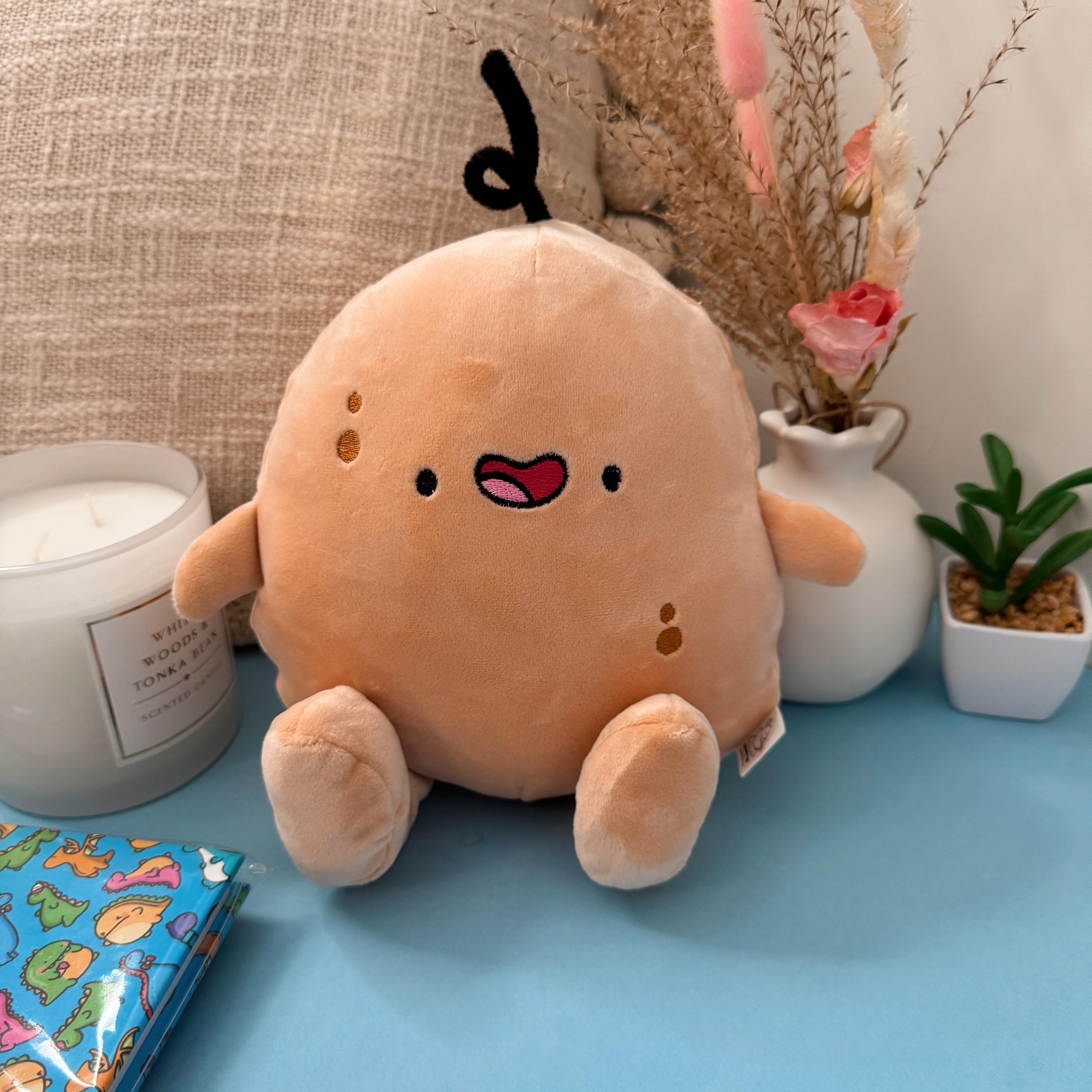 Potato Plush Toy – Cute Kawaii Plushie With Hair and Dangly Feet | 20cm ...