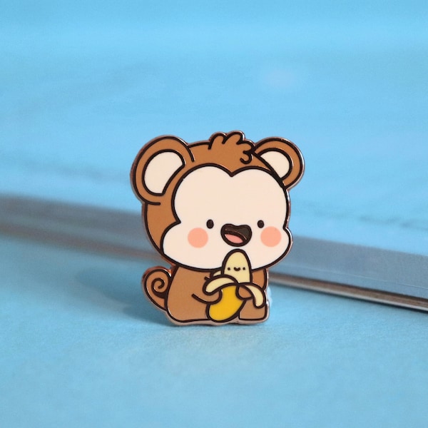 Kawaii Enamel Pin - Etsy