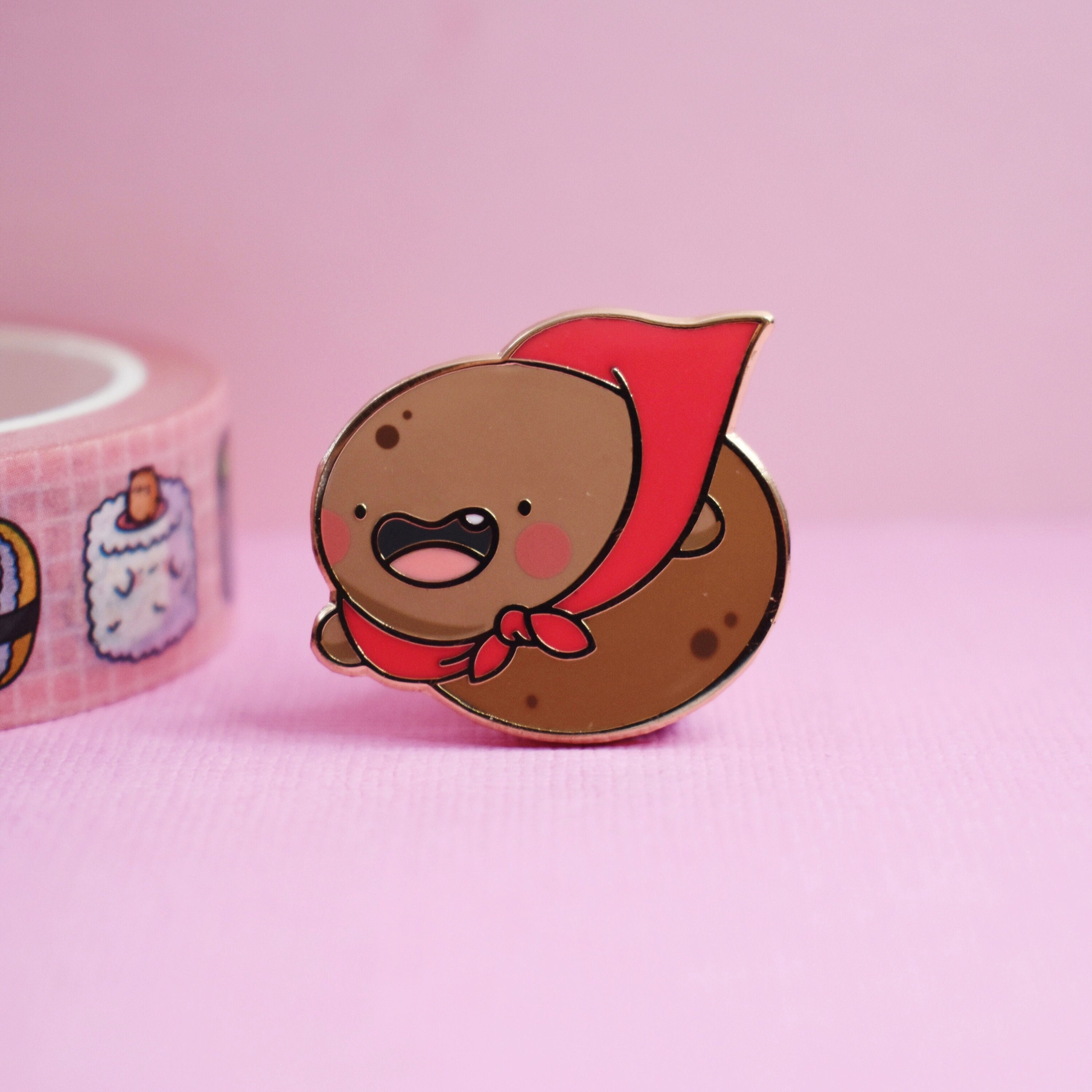 Cute Potato Enamel Pin Kawaii Food Pin Foodie Rose Gold - Etsy