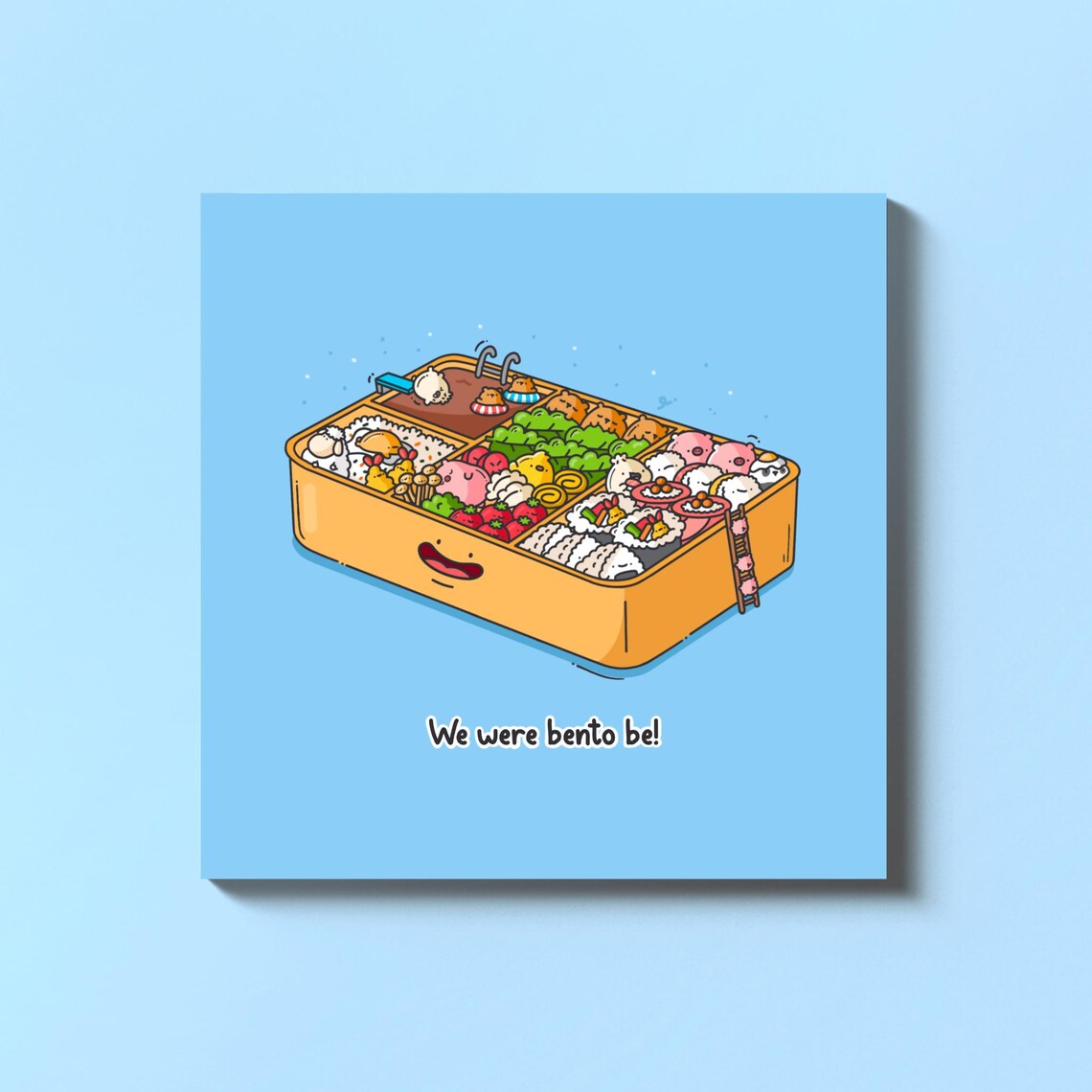Bento Box Card | Cute Card, Friendship | Cards for Her, Cards for Him ...