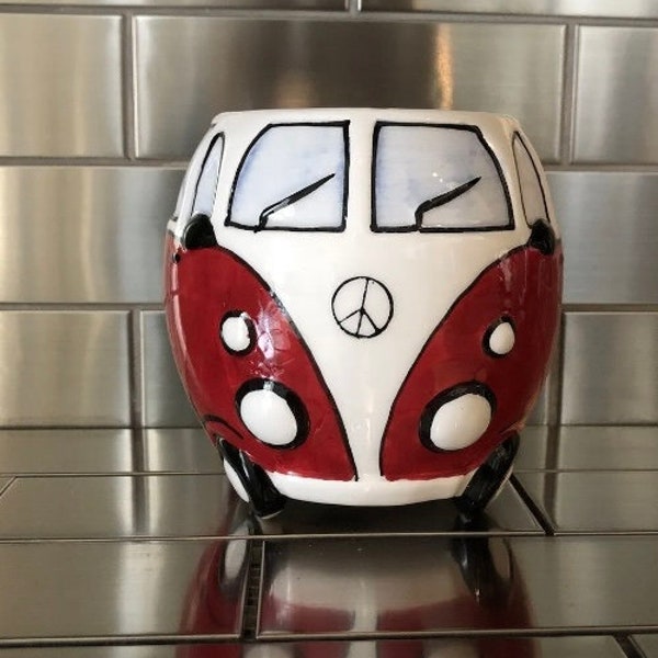 Small Vw Bus Planters - Etsy