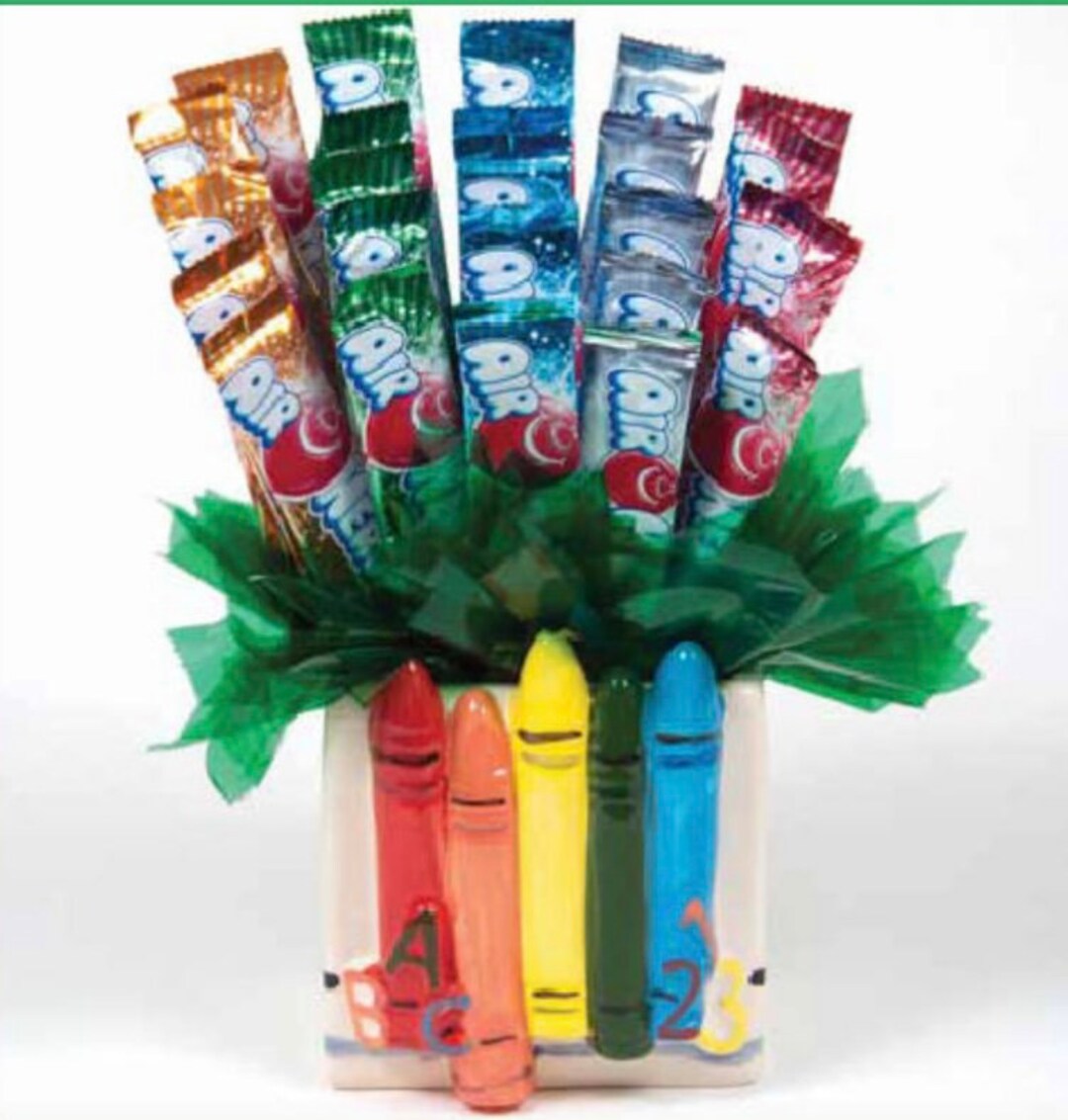 Ceramic Crayon Container: Candy Dish, Planter, Gift Basket - Etsy