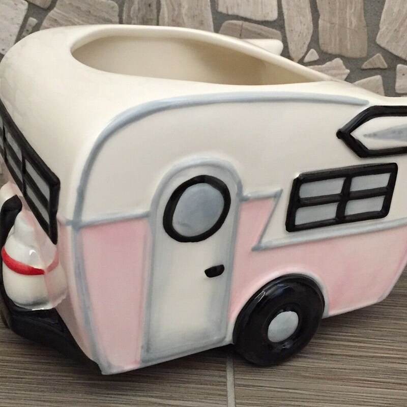 Retro Camper Planter - Etsy