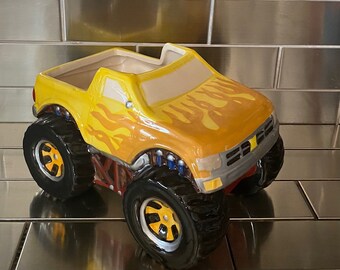 Yellow Planter - Etsy