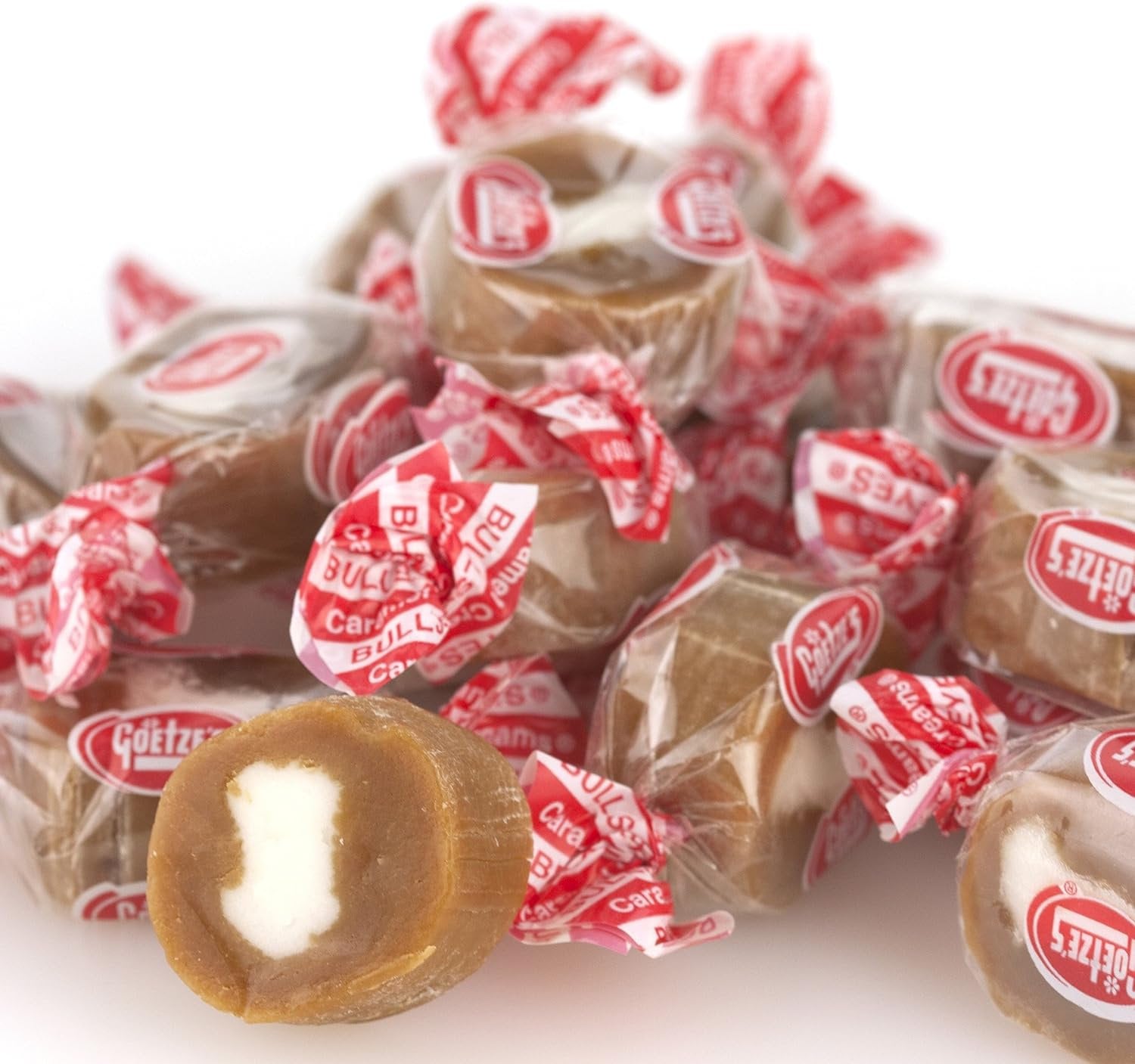 Goetze's Caramel Creams Old Fashioned Candy 48 Ounce Bag 3 Pounds ...
