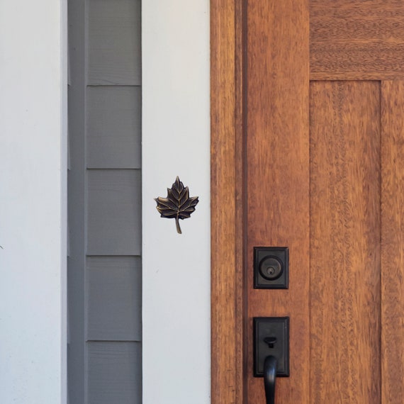 Maple Leaf Doorbell Ringer - Etsy