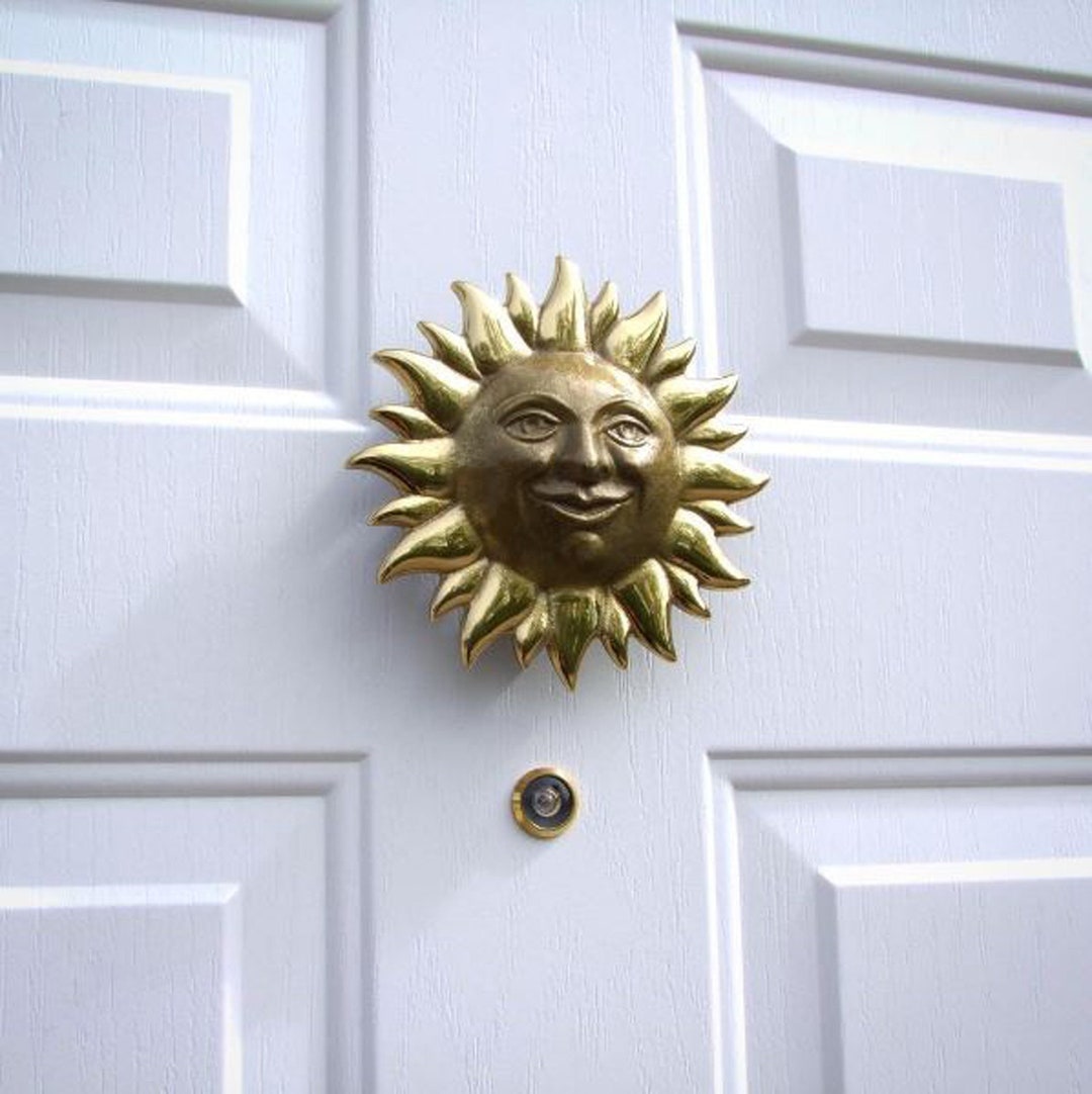 Sunface Door Knocker - Etsy