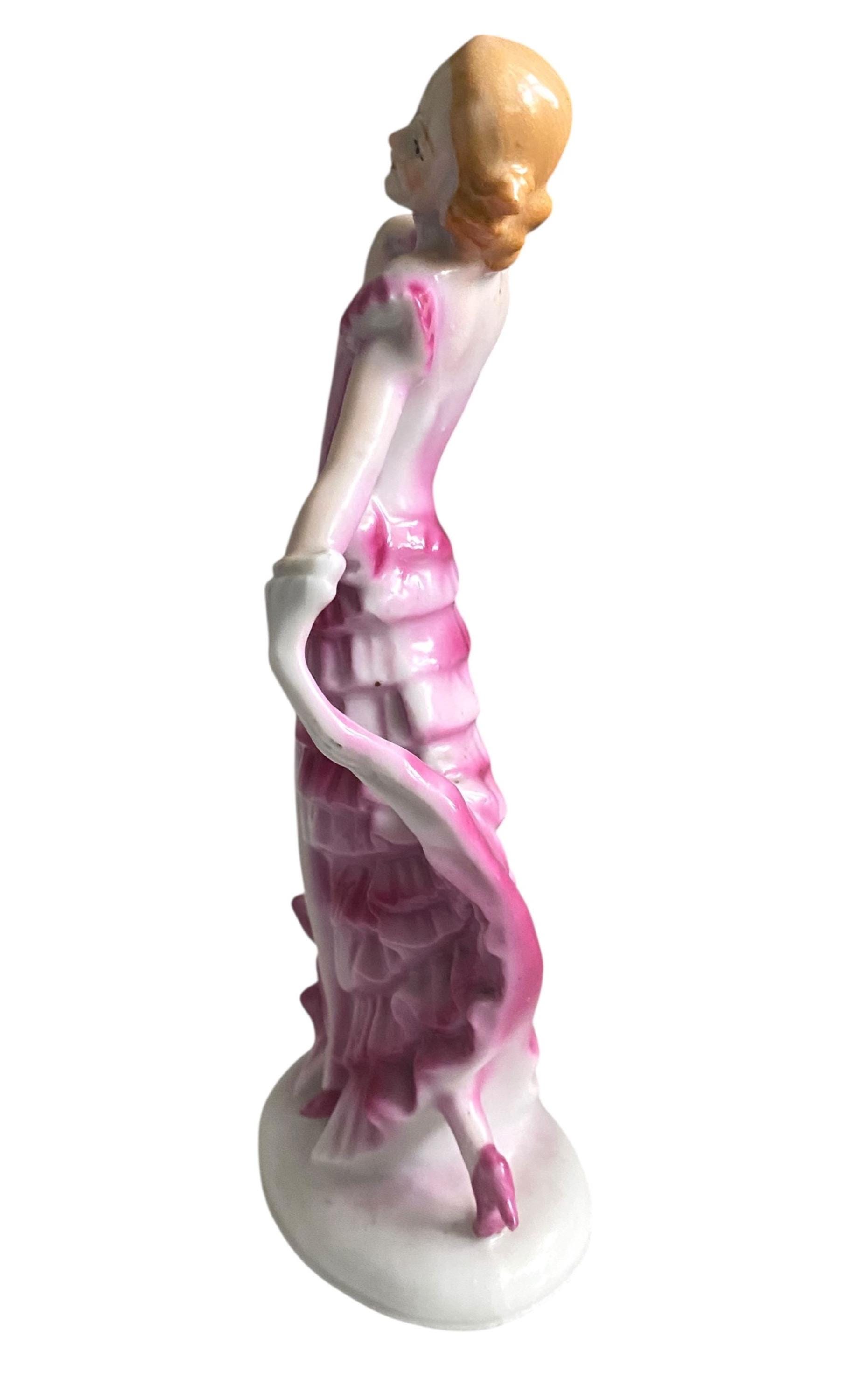 Art Deco German Porcelain Dancing Lady Figurine Circa 1930 - Etsy