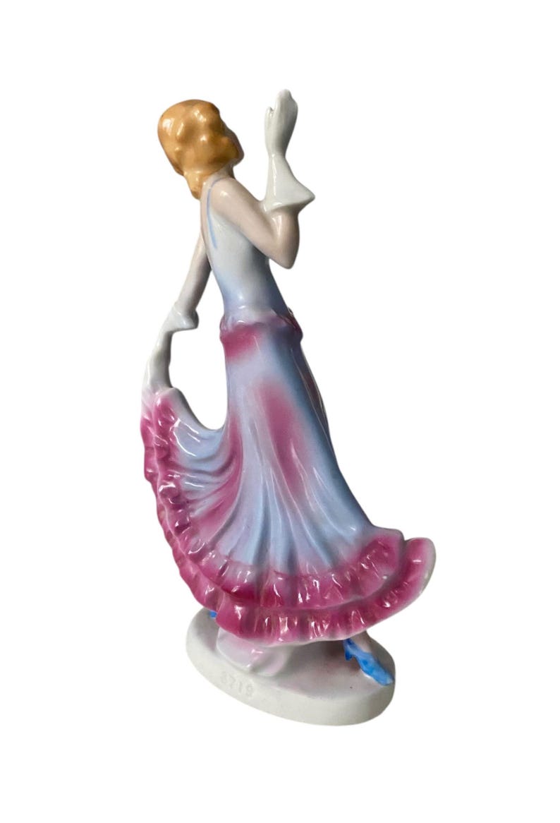 Art Deco German Porcelain Dancing Lady Figurine Circa 1930 - Etsy