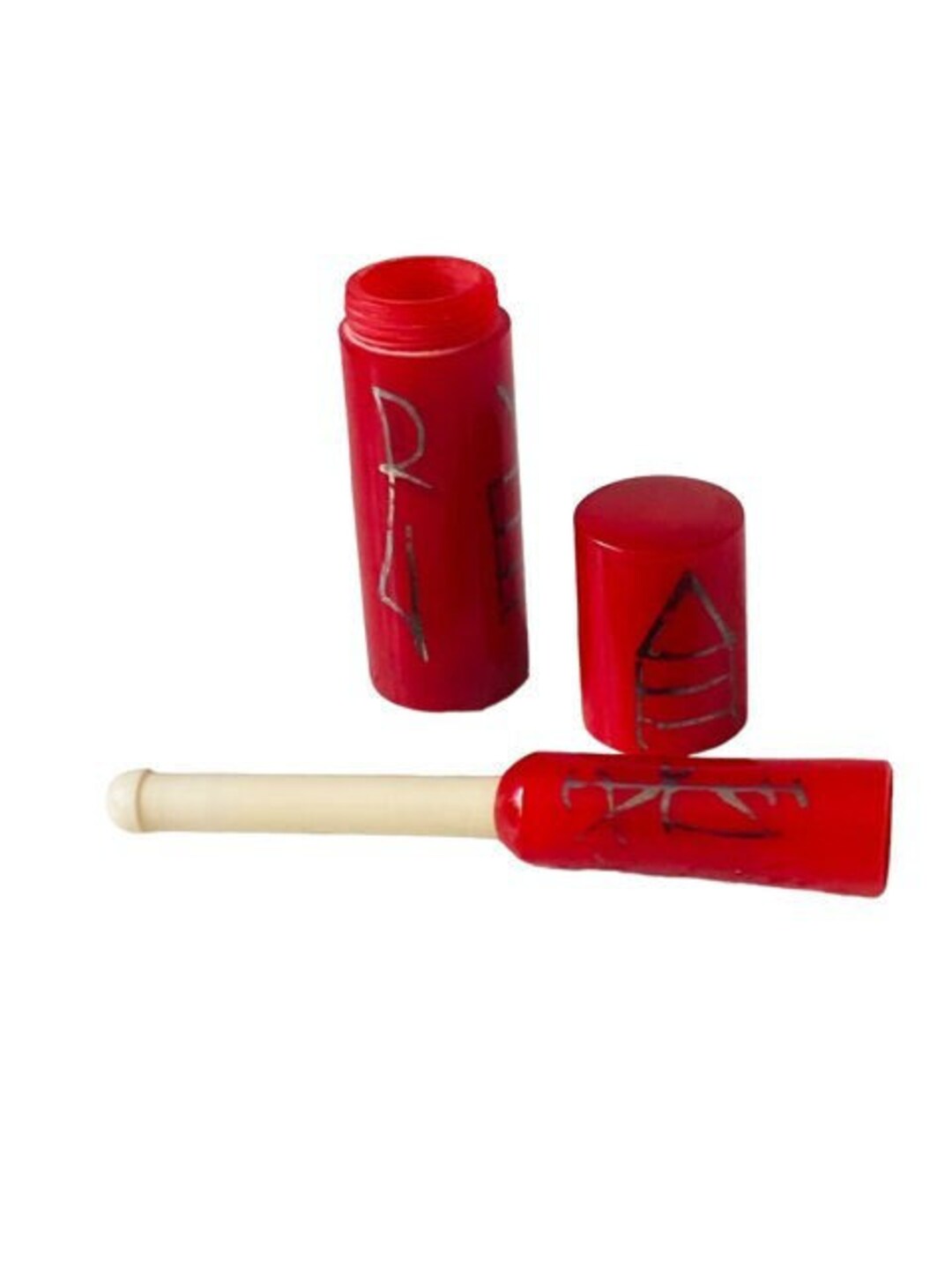 Art Deco Celluloid Cheroot / Cigarette Holder & Case Circa - Etsy