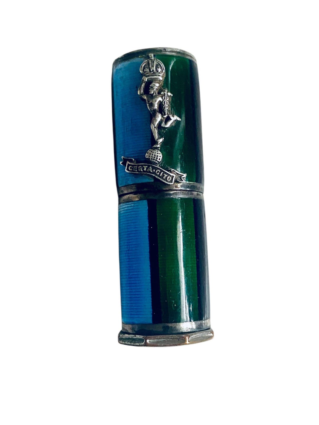WW2 Vintage Lipstick Case / Holder Royal Corps of Signals Sterling ...