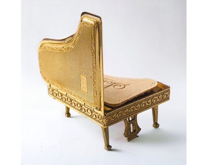 Pygmalion Sonata Figural Grand Piano Form Powder Compact Circa 1954 - Etsy
