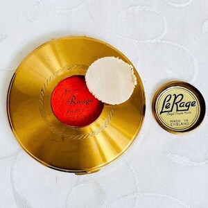 Rare Vintage Le Rage Wonder Vanity Powder Compact Rouge Comb | Etsy UK