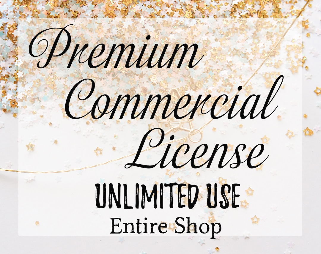 Premium Commercial License for ALL Clip Art | Extended License ...