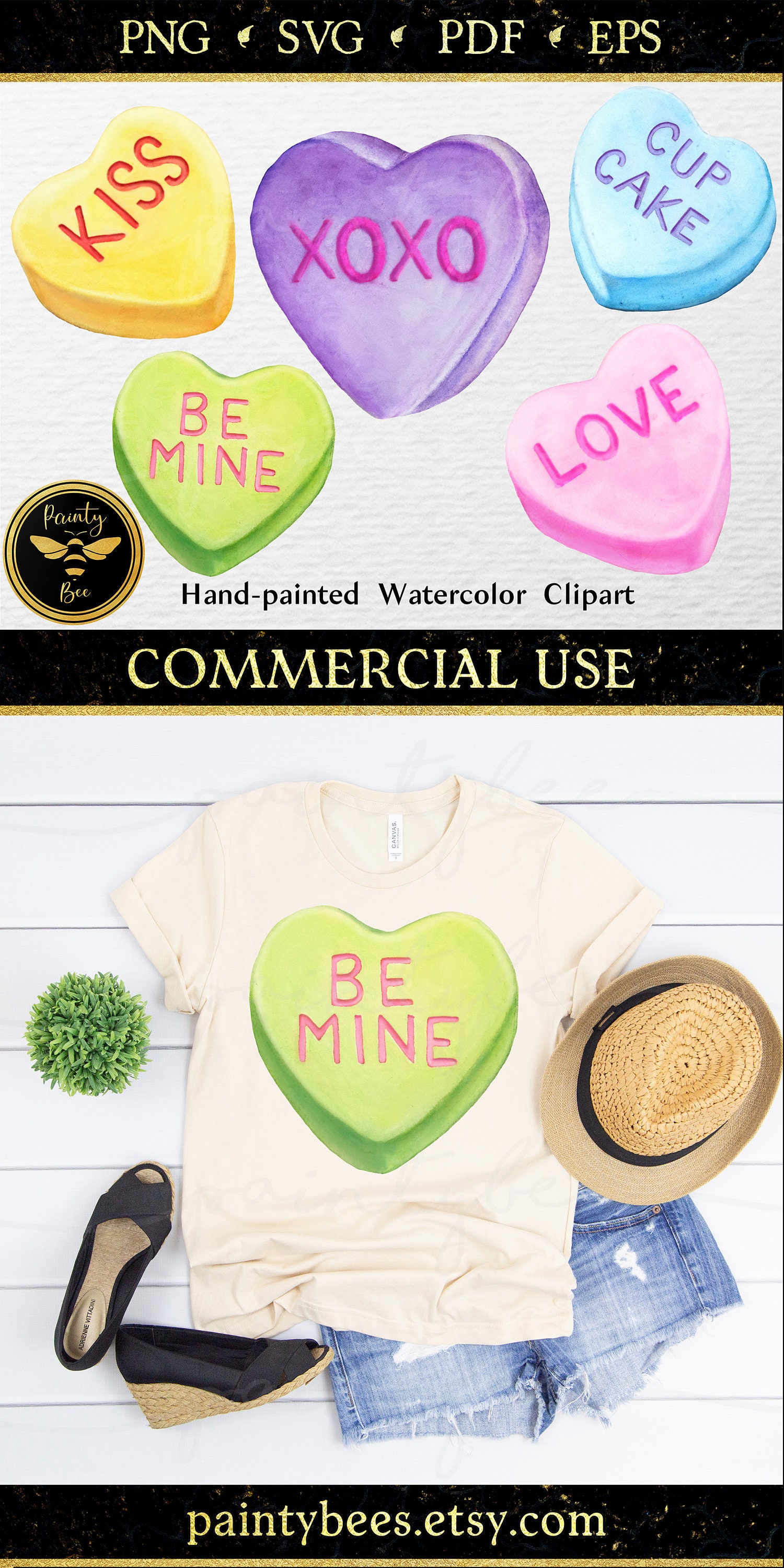 Candy Clipart Valentine SVG Heart SVG Valentine Clipart - Etsy Canada