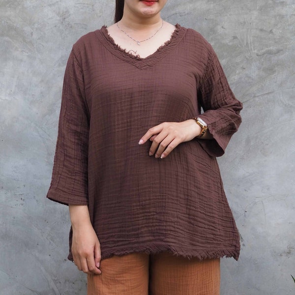 Gauze Tunic - Etsy