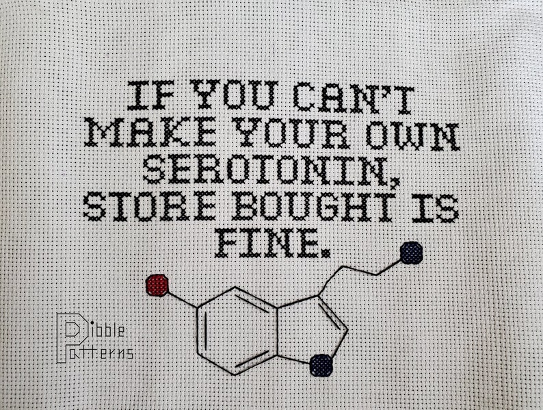If You Can't Make Your Own Serotonin Store Bought Is Fine | Etsy