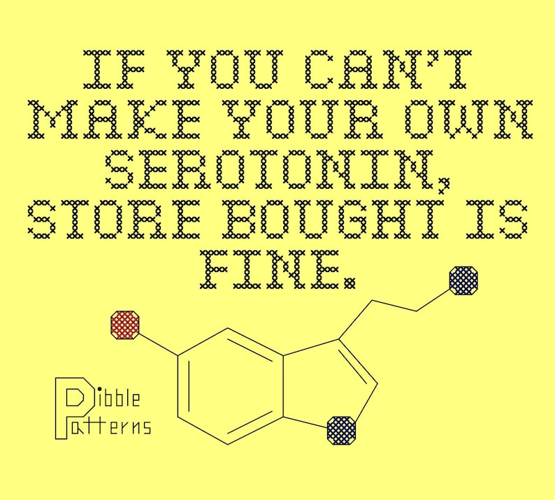 If You Can't Make Your Own Serotonin Store Bought Is Fine | Etsy