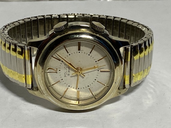 Men’s vintage Soviet Mechanical alarm Signal Watch, P… - Gem