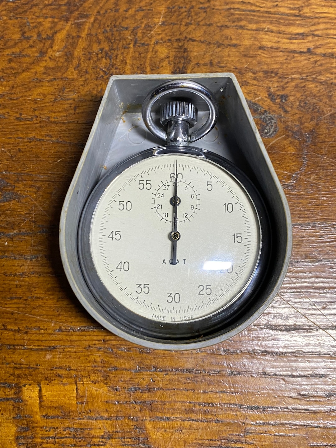 USSR Vintage Mechanical Stopwatch-chronometer, Stopwatch AGAT, Sports ...