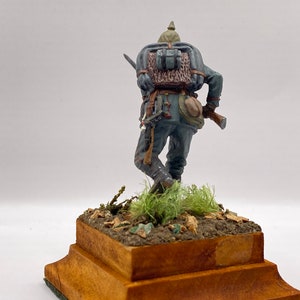 German Toy Soldiers Infantryman WW1 Hand Painted Toy Soldier 1/32 Scale ...