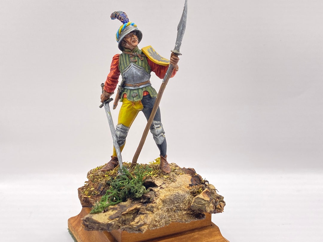 Italian Knight / Tin Figure 54mm - Etsy