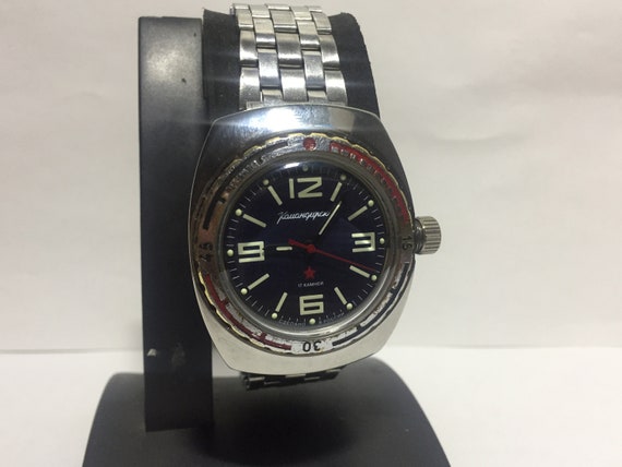 Vostok Komandirskie Amphibia Russian Mechanical Watch… - Gem