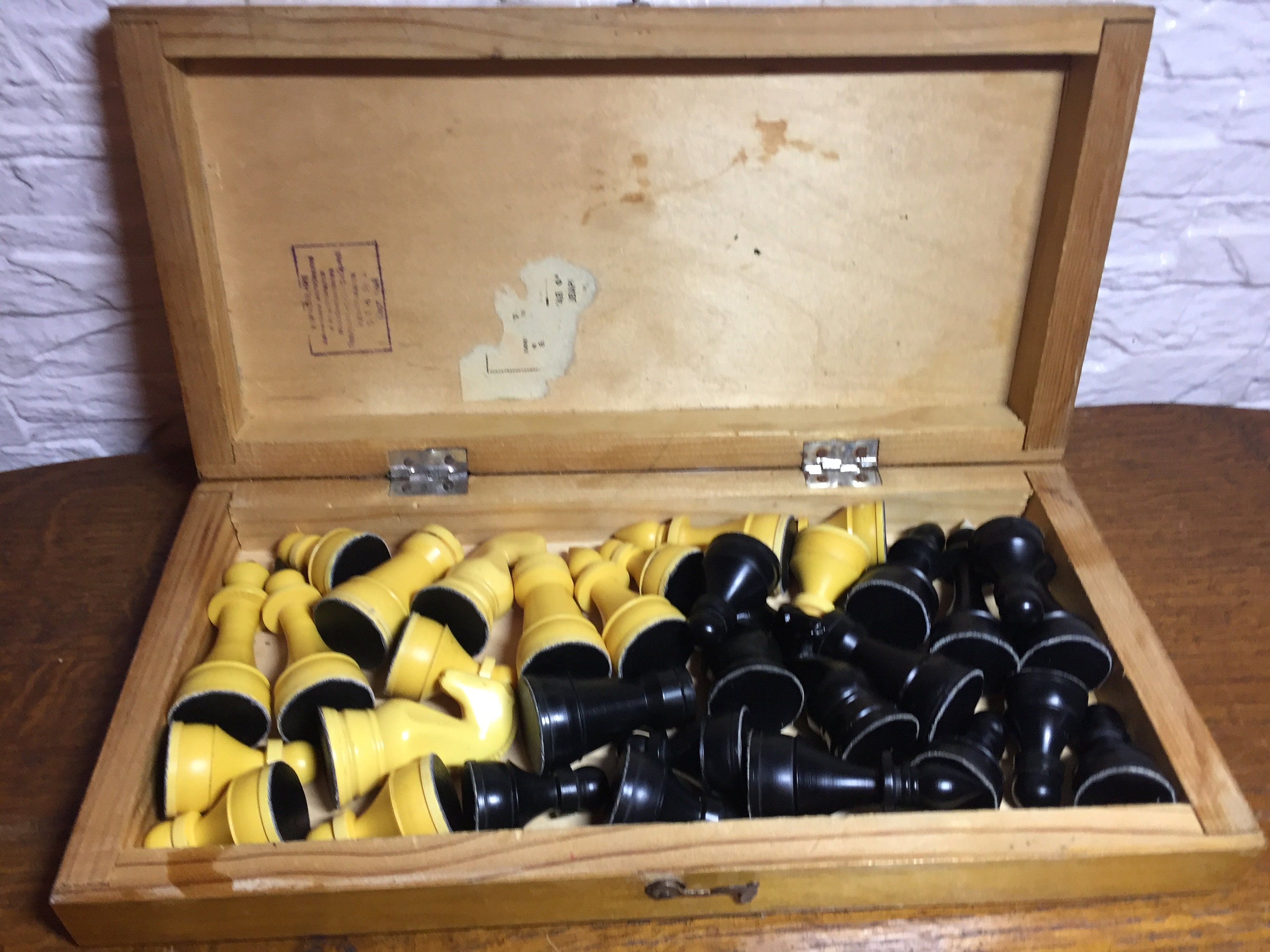 Bakelite Soviet Chess. Soviet Chess Set. USSR Chess. Chess Set. Vintage ...