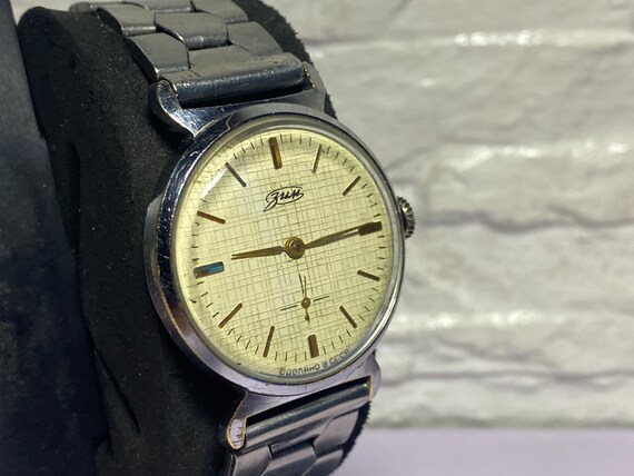 Soviet Watch Zim soviet Men Mechanical Wristwatch USS… - Gem
