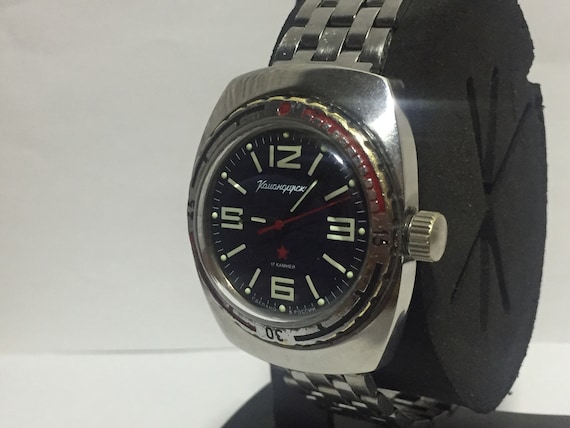 Vostok Komandirskie Amphibia Russian Mechanical Watch… - Gem