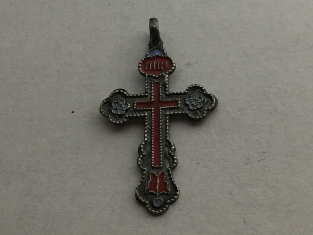 Beautiful Christian Silver Cross Made in Russia Christian Orthodox ...