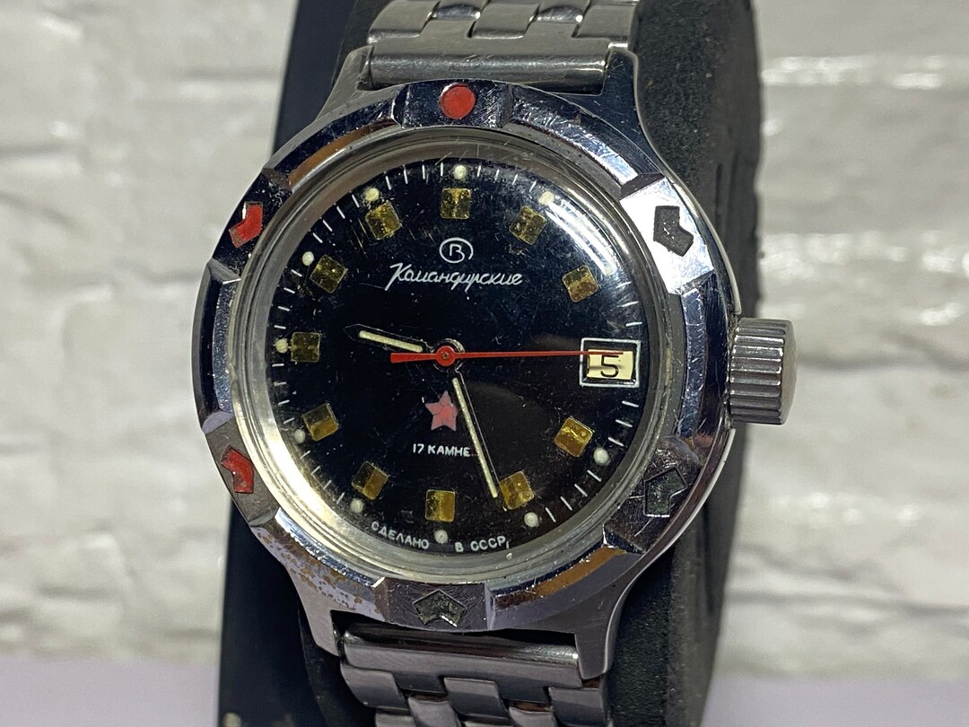 Automatic Vostok Komandirskie Amphibia Russian Mechanical Watch ...