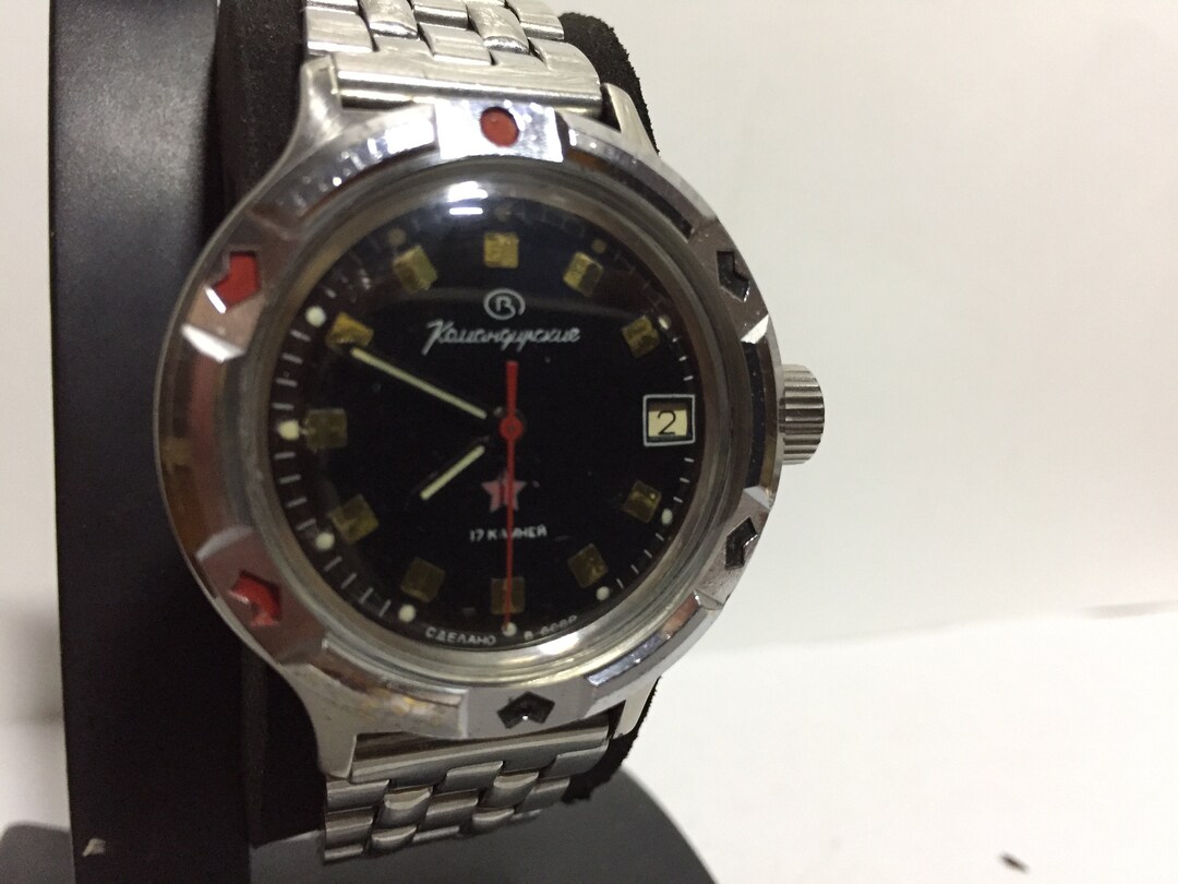 Automatic Vostok Komandirskie Amphibia Russian Mechanical - Etsy