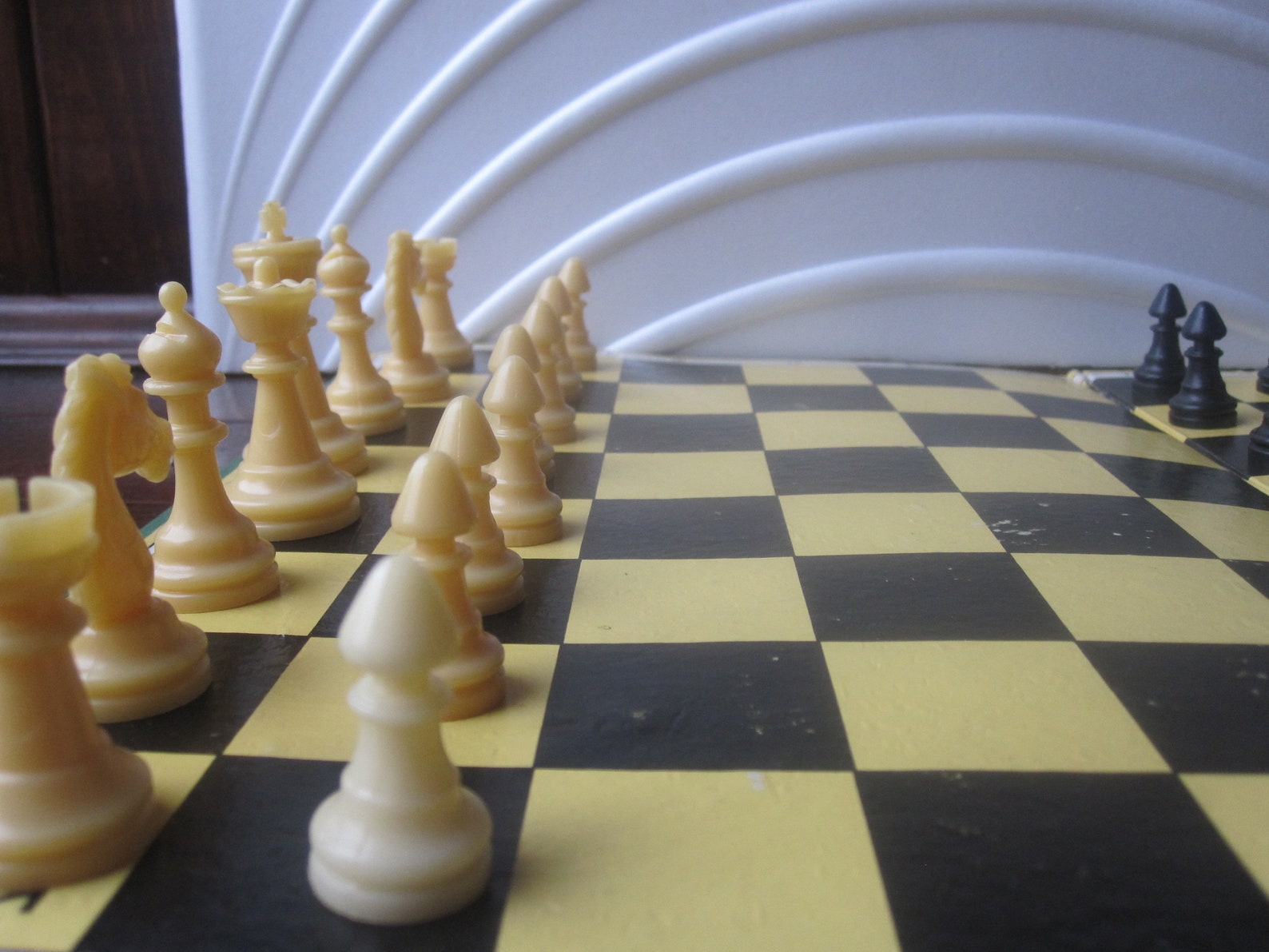 Plastic Chess Set Plastic Chess Board Plastic Chess | Etsy