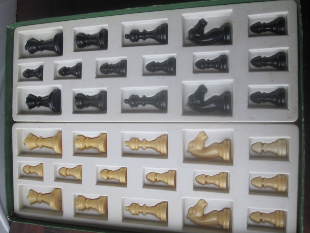 Plastic Chess Set | Plastic Chess Board | Plastic Chess - Etsy