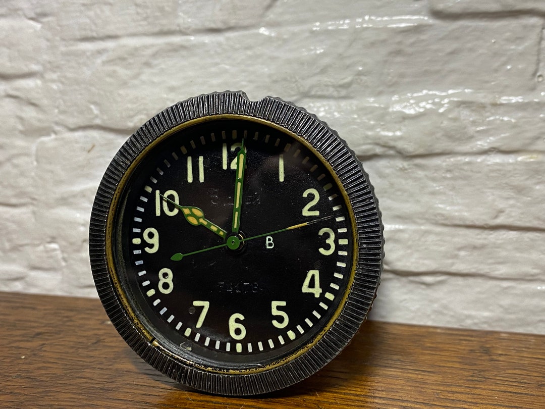 Rare Original Soviet Military Tank Clock Chelyabinsk Watch Factory USSR ...