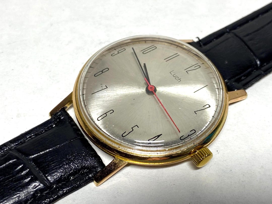 Golden Men Watch, Luch Watch, USSR. AU 20 Watch, Vintage Men Watch ...