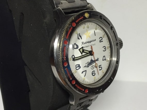 Vostok Komandirskie Amphibia Russian Mechanical Wat… - Gem