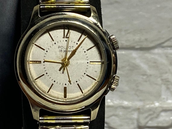 Men’s vintage Soviet Mechanical alarm Signal Watch, P… - Gem