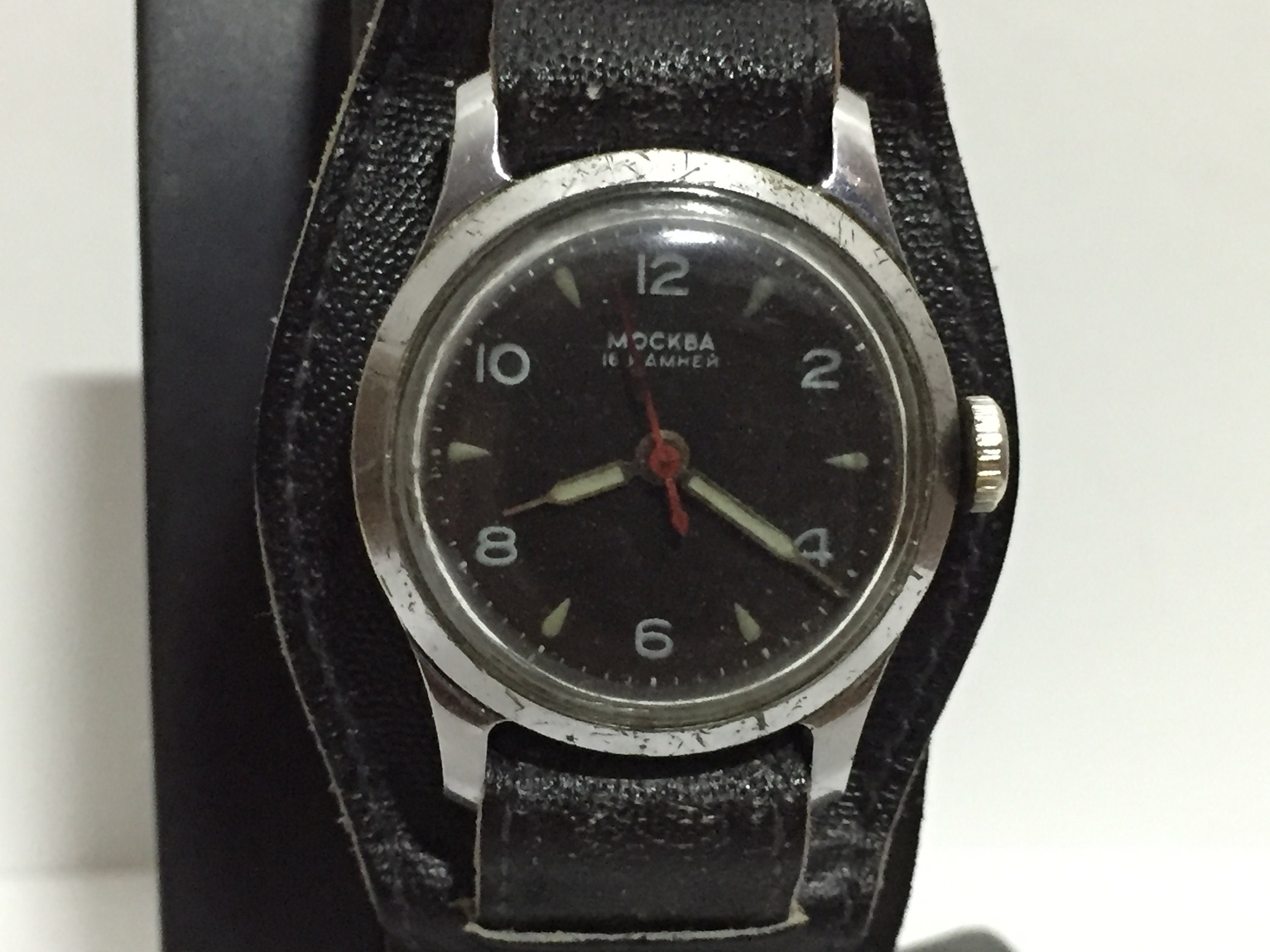 Moscow Rare Vintage Soviet Watch Mechanical Mens Watch - Etsy UK